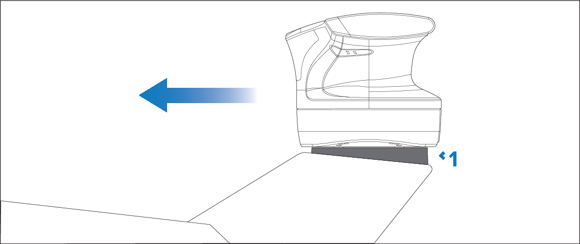 Radar scanner mounting angle